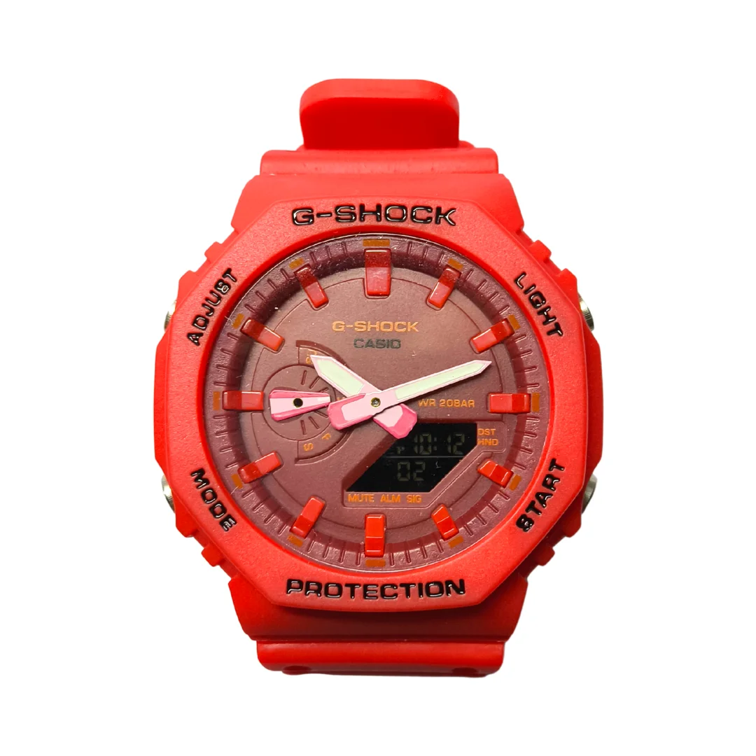 CASIO G-SHOCK GA-2100 Series Rojo - Duty Free Shopping MX